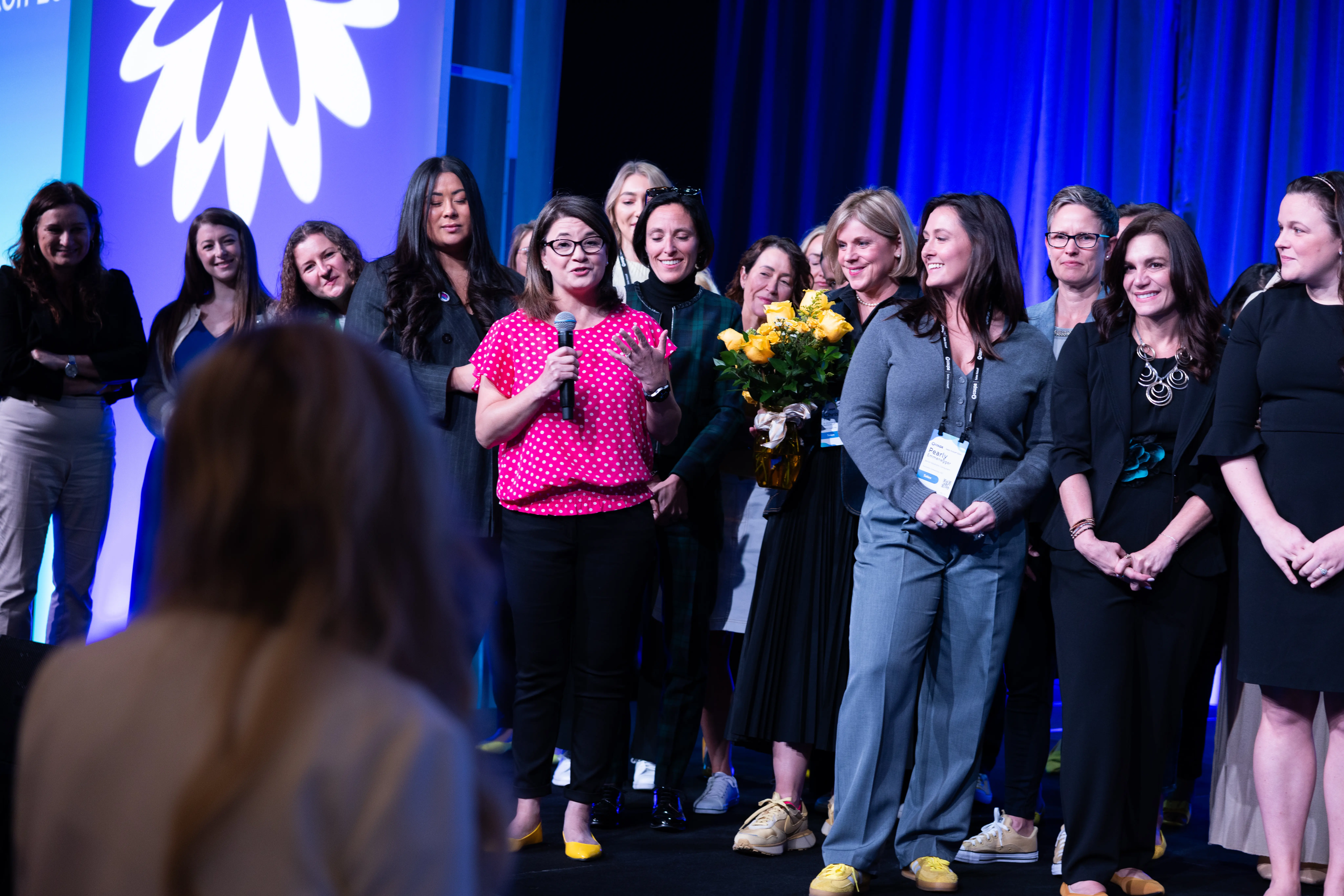 Why a Brigade of Women Wearing Yellow Shoes Marched Onstage at Coupa ...