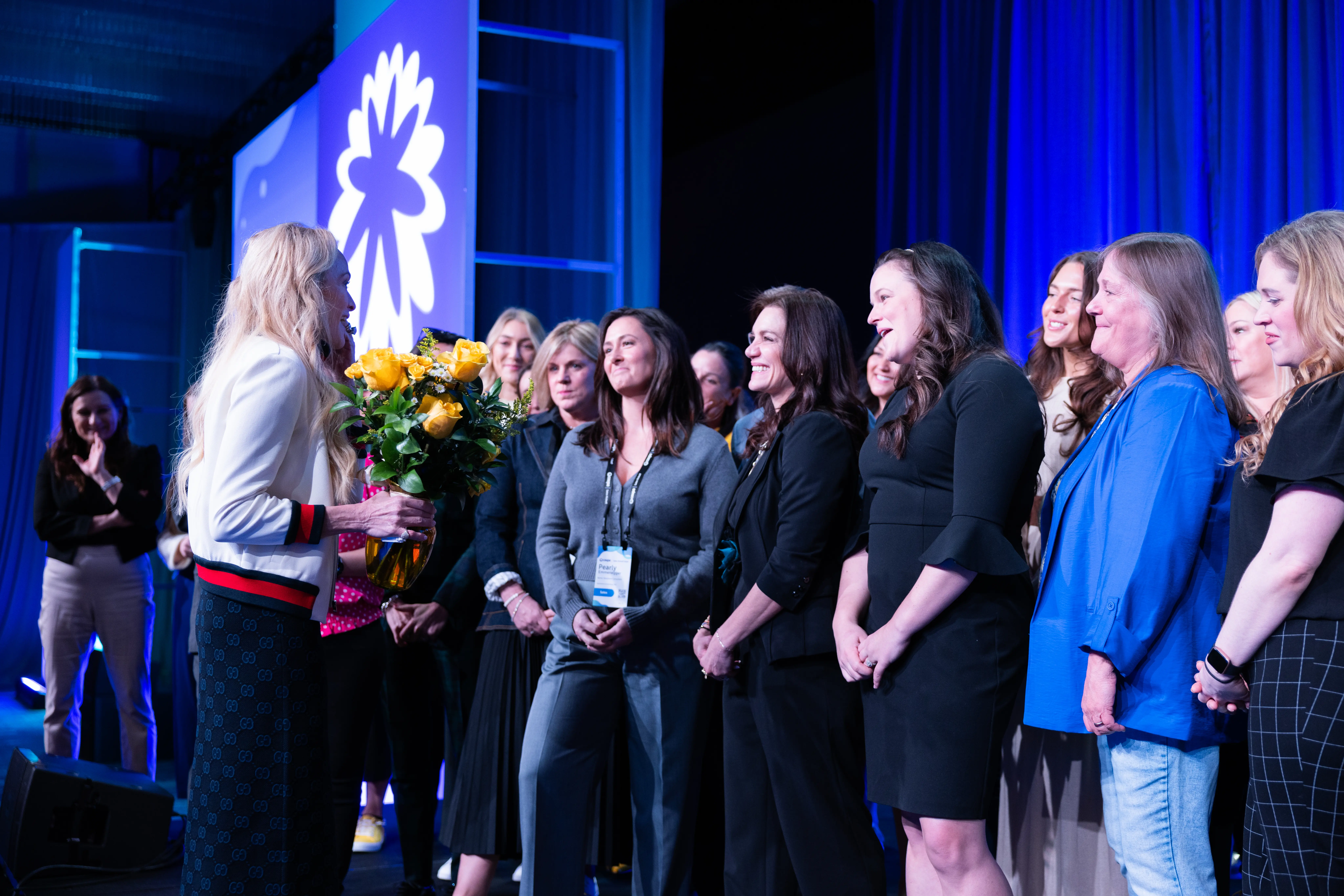 Why a Brigade of Women Wearing Yellow Shoes Marched Onstage at Coupa ...