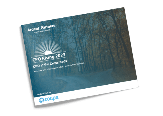 2023 Ardent Partners State of Procurement Survey for CPOs | Coupa