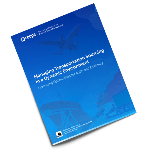 Manage Transportation Sourcing in a Dynamic Environment | Coupa