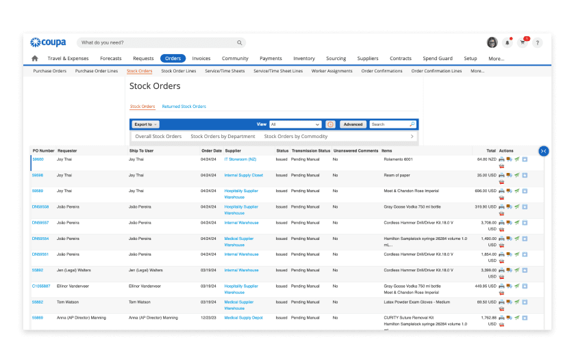 Award Winning E Procurement Management Software Coupa