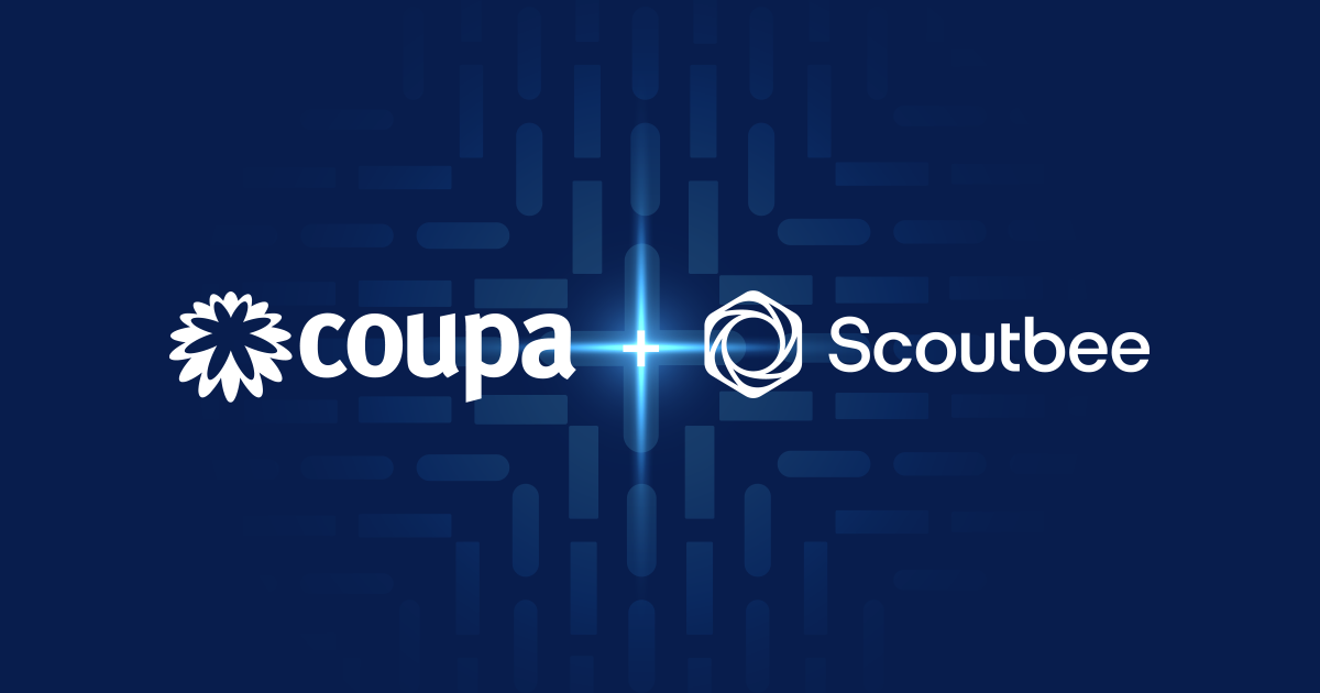 Coupa Acquires Scoutbee: AI To Connect Buyers and Suppliers | Coupa