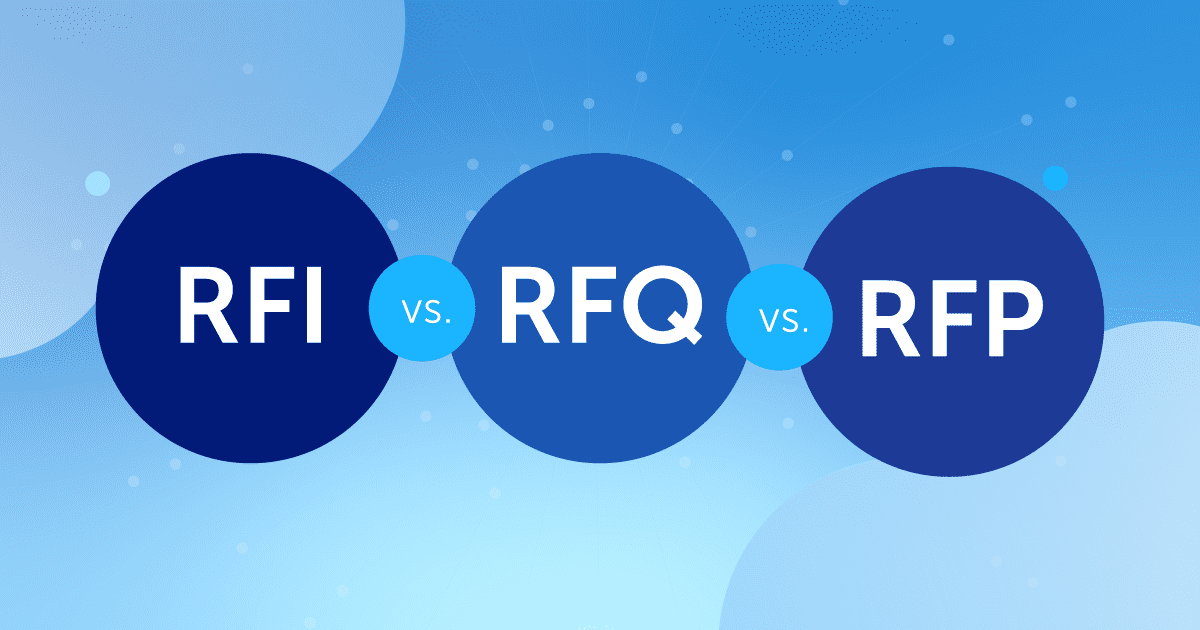 RFI vs RFQ vs RFP: What’s The Difference? | Coupa