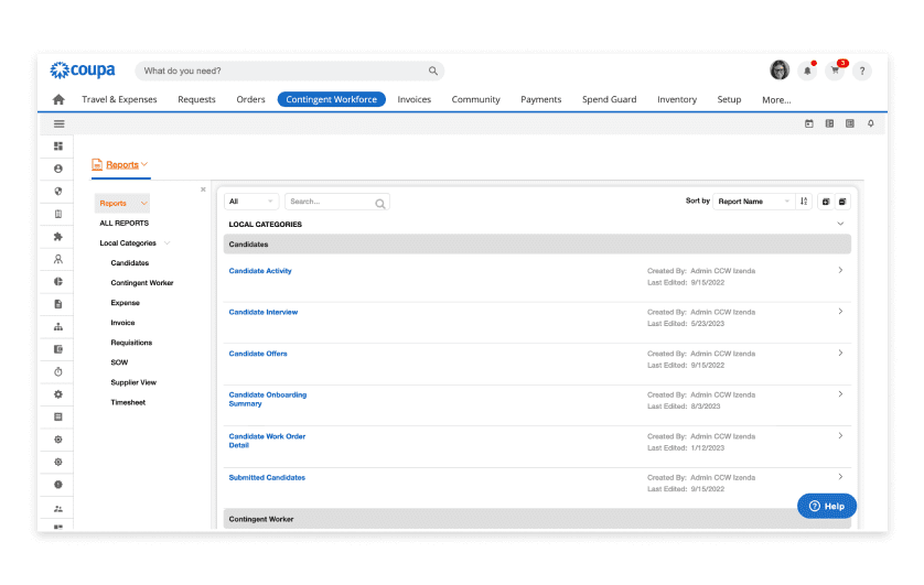 Contingent Workforce Management and Services Software | Coupa