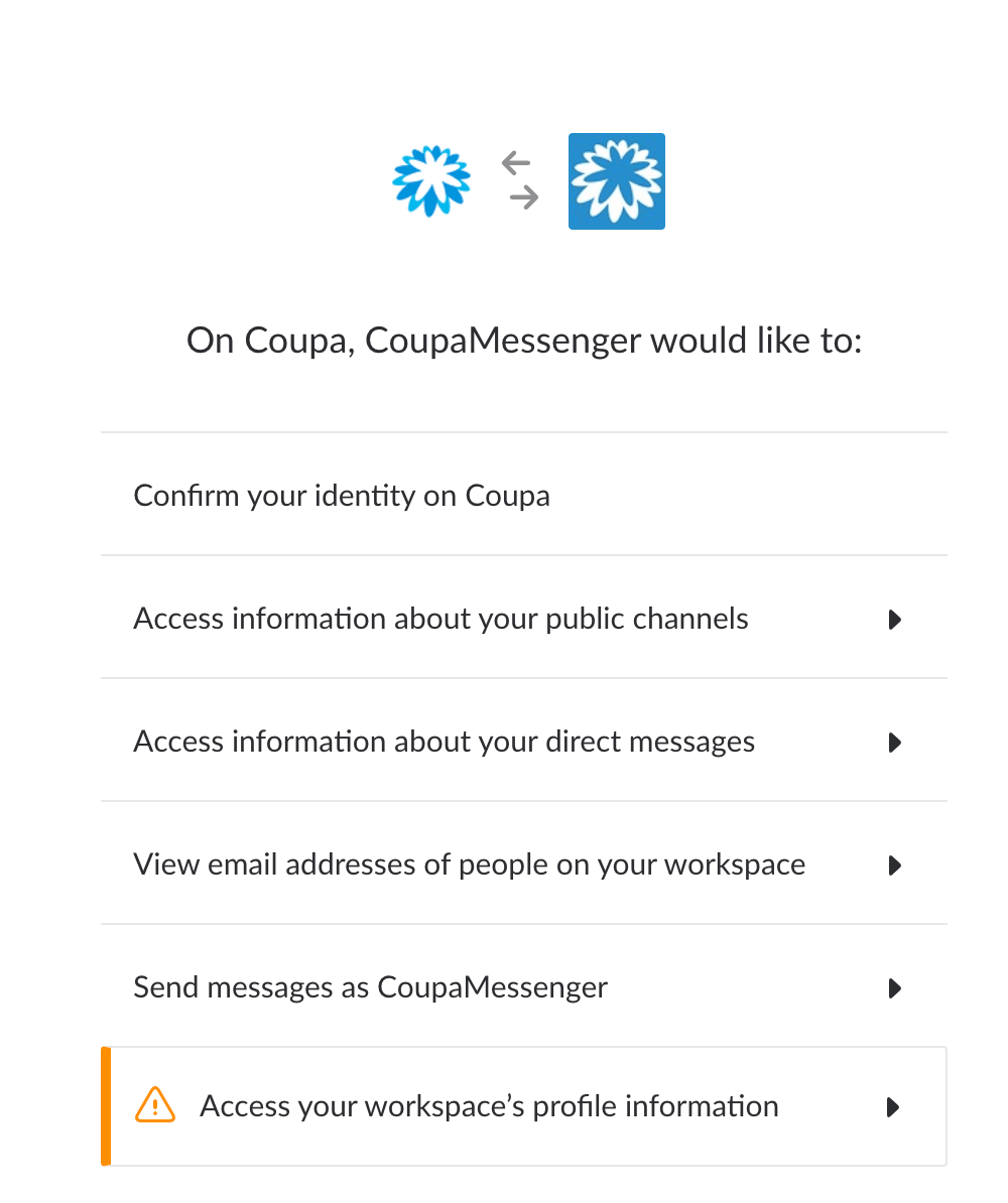 SLACK INTEGRATION FOR COUPA | Coupa
