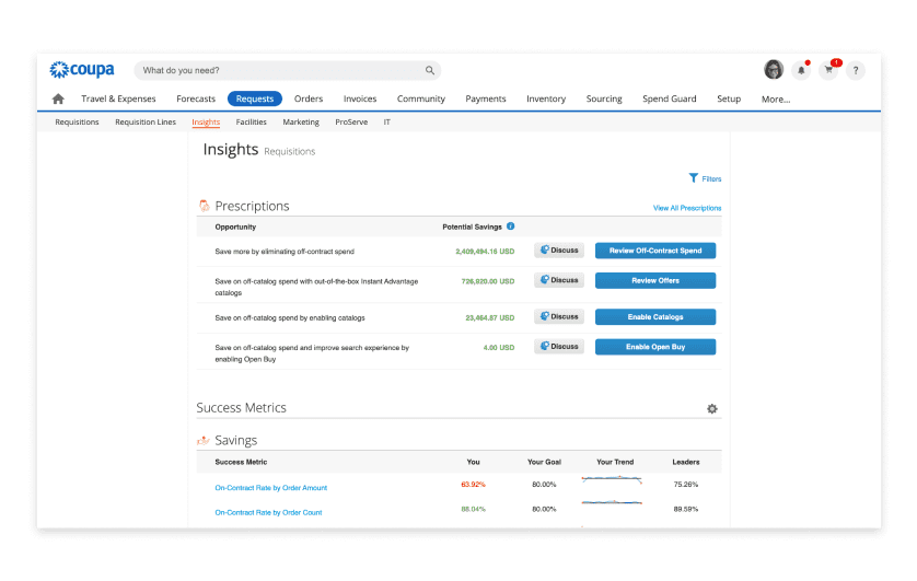 Intake & Purchase Order Management | Coupa