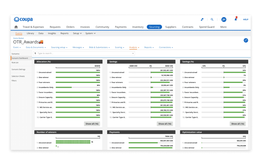 Sourcing Optimization Software | Coupa