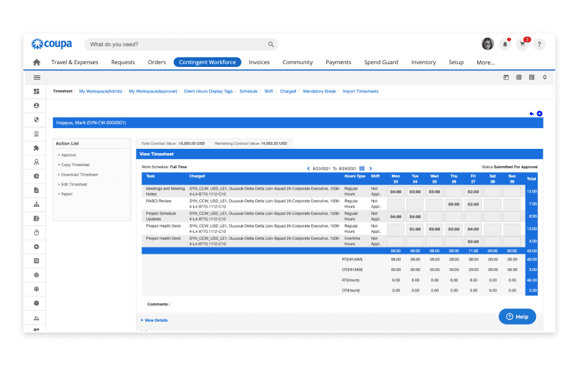 Contingent Workforce Management and Services Software | Coupa