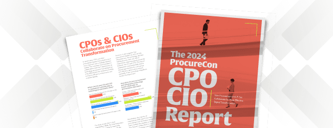 The 2024 ProcureCon CPO CIO Report | Coupa The 2024 ProcureCon CPO CIO Report | Coupa
