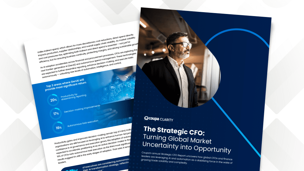 The Strategic CFO: Turning Global Market Uncertainty into Opportunity | Coupa